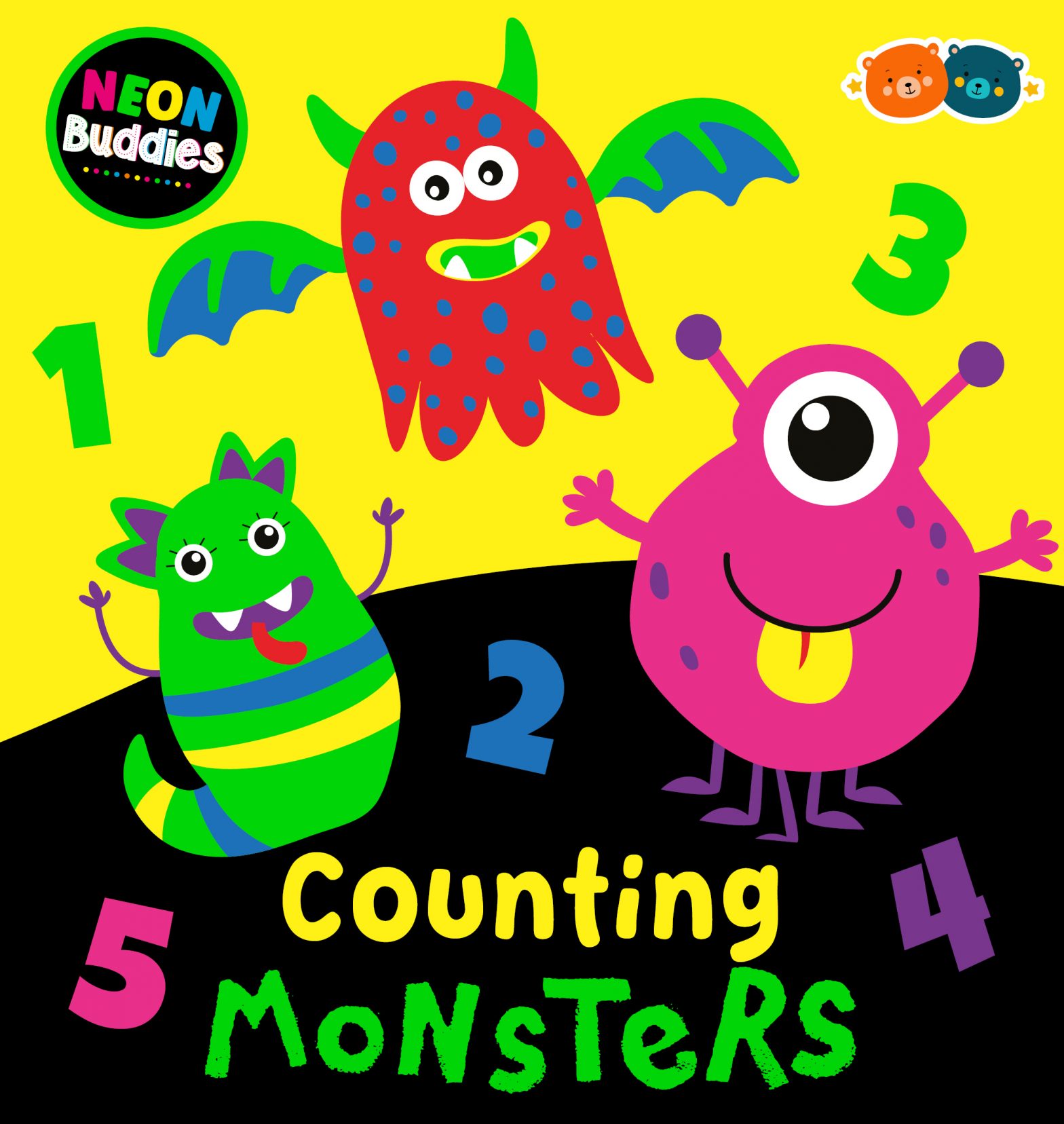 Neon Buddies Book - Counting Monsters - Buddy & Barney Ltd
